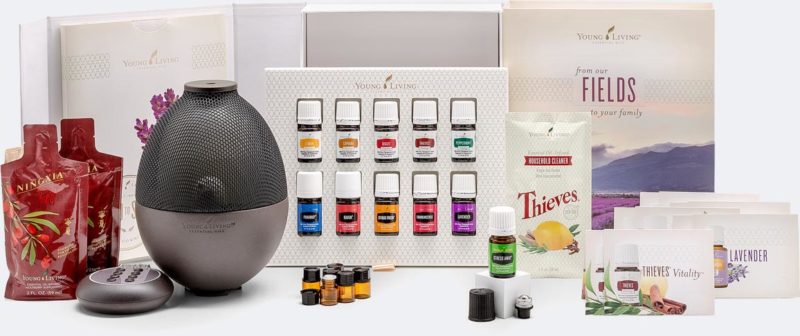 Rainstone Diffuser Premium Starter Kit - Mi Essential Oils